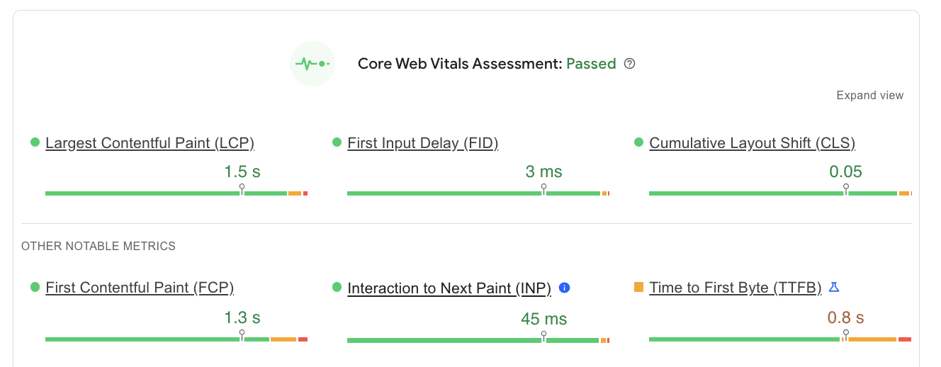 Core Web Vitals “No Data Available”: What It Is and Next Steps